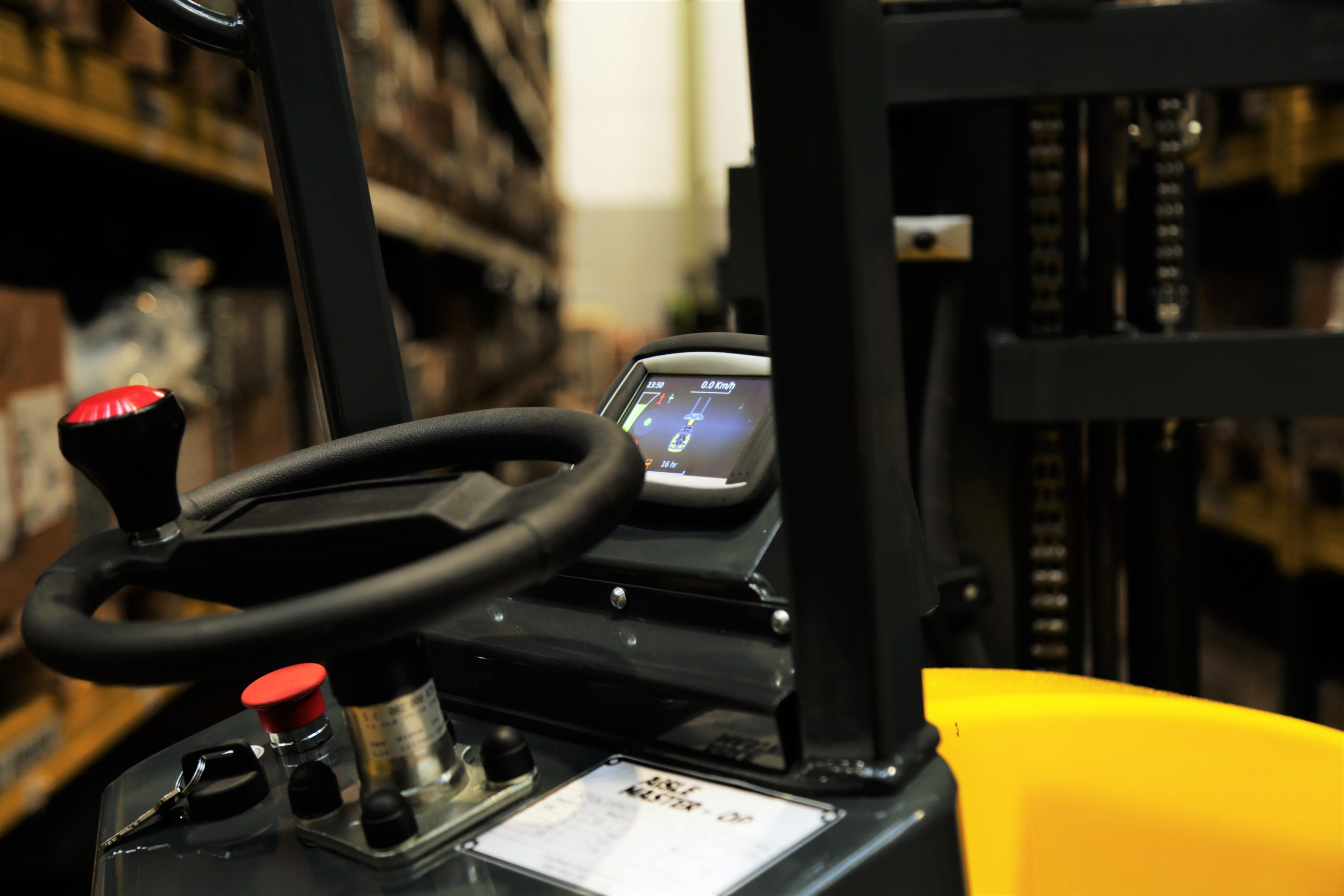 Aisle Master Order Picker - Combilift - Narrow Aisle Articulated Forklift