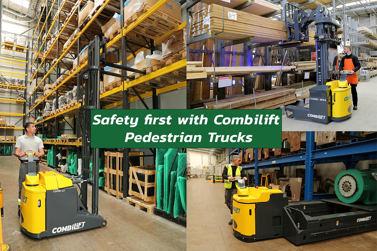 Safety first with Combilift Pedestrian Trucks - Combilift