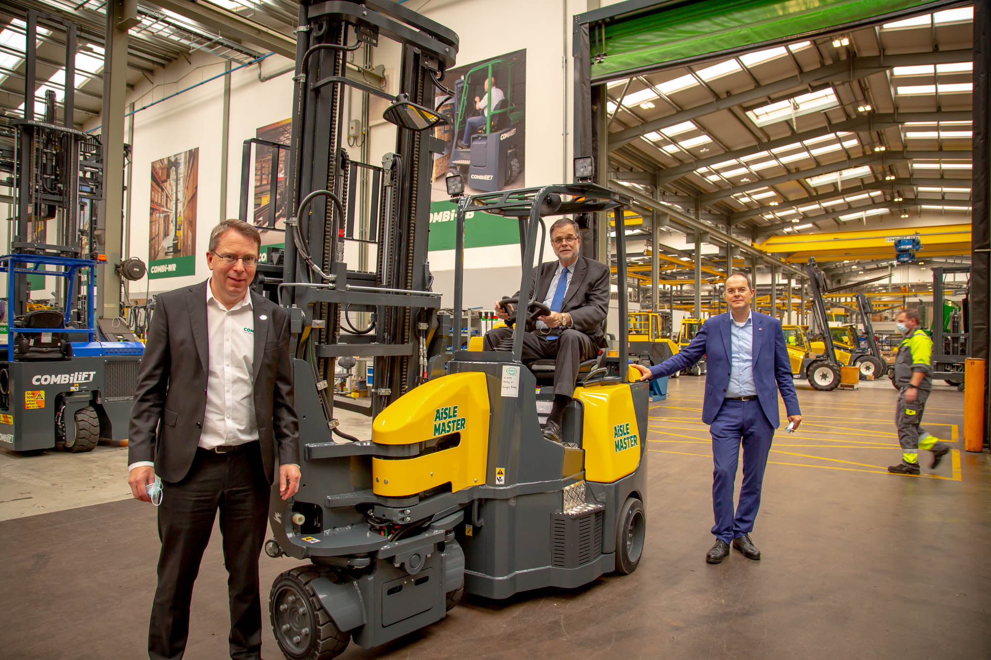 Austrian Ambassador visits Combilift HQ in Ireland - Combilift