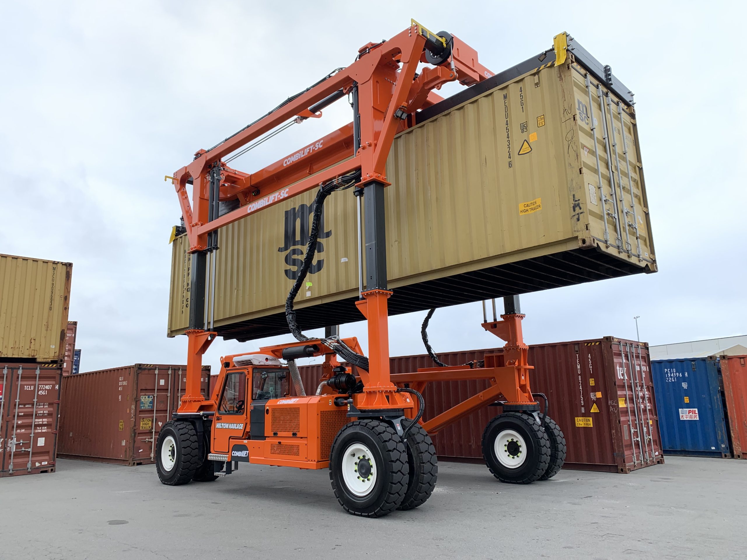 Straddle Carrier - cost effective solution for handling containers ...